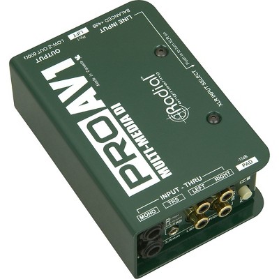 Radial Engineering ProAV1 Single-Channel Direct Box : Target