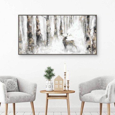 Masterpiece Art Gallery 24"x48" Golden Wilds Ii Panel Wall Art : Target