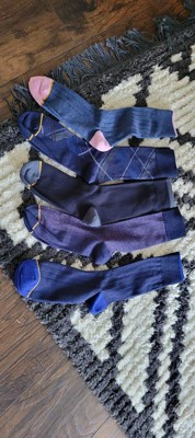 Signature Gold By Goldtoe Men's Marcos Madras Plaid Crew Socks 5pk ...