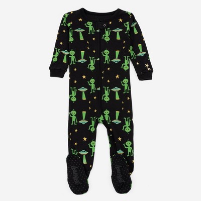 Leveret Cotton Matching Family Pajamas Alien Print : Target
