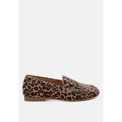 Paboa Leopard Print Flat Loafers : Target