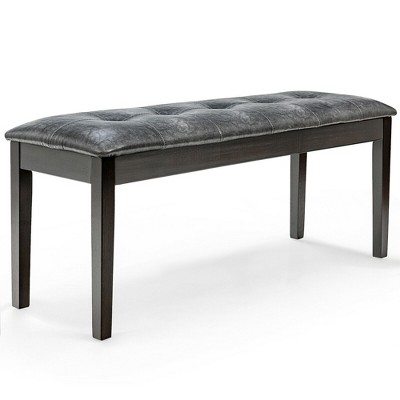 Vant Upholstered Bed Bench - Zigrino Mineral - Brushed Nickel : Target