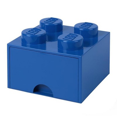 Lego Storage Brick Drawer 8, Bright Blue : Target