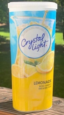 Crystal Light On The Go Natural Lemonade Drink Mix - 10pk/0.14oz : Target