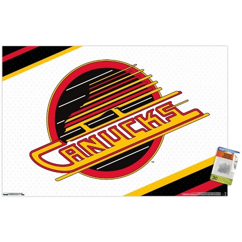 Trends International Nhl Vancouver Canucks - Retro Logo 19 Unframed ...