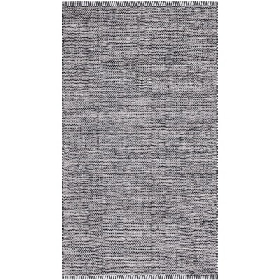 Montauk Mtk701 Power Loomed Accent Rug - Black/ivory - 2'x3' - Safavieh ...