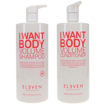 Eleven Australia I Want Body Volume Shampoo 10.1 Oz & I Want Body ...