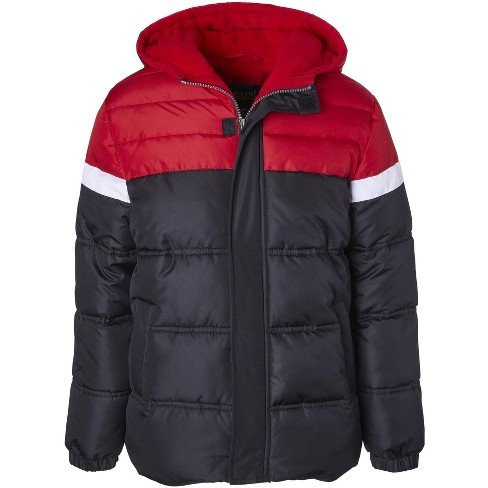 Ixtreme Infant Boys' Colorblock Quilted Puffer Jacket : Target