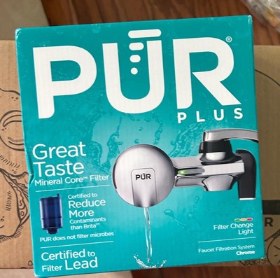 Pur Filtration Plus Faucet Horizontal Mount Water Filtration System ...