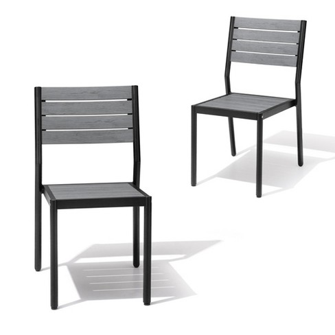 Stackable armless patio chairs store