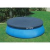 Intex 10' Easy Set Above Ground Swimming Pool Vinyl Round Cover Tarp ...