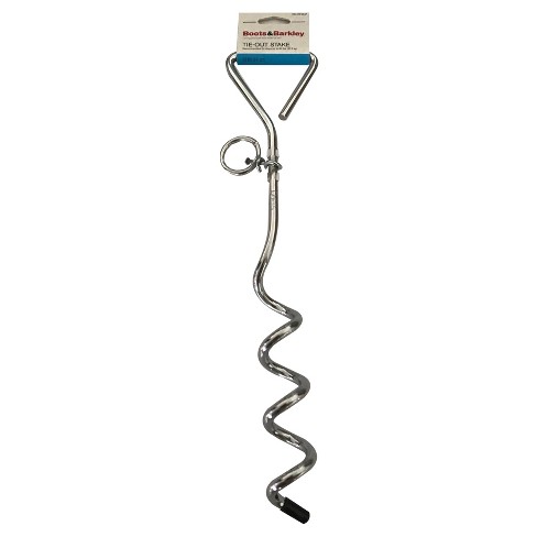 Spiral Chrome Dog Stake - Boots & Barkley™ : Target