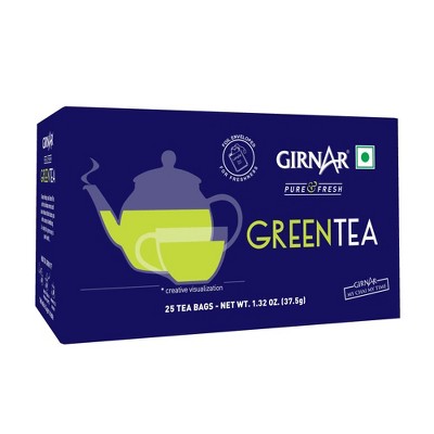 Girnar Green Tea bags, (25 Tea bags) : Target