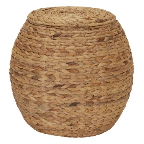 Household Essentials Barrel Wicker Side Table : Target