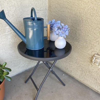 Folding Round Patio Accent Table - Room Essentials™ : Target