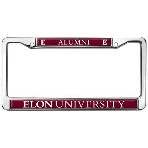Elon University Alumni Logo Full Size Standard License Plate Metal ...