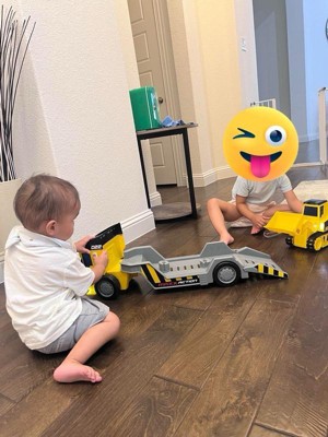 Maxx Action 2-n-1 Mega Mover – Construction Truck And Trailer : Target