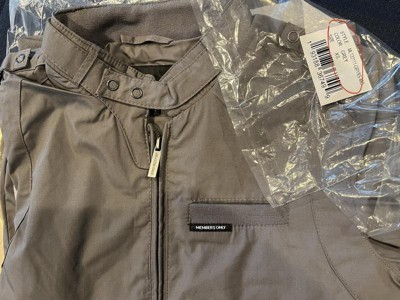 Members Only Women's Classic Iconic Racer Jacket - Small, Slate : Target