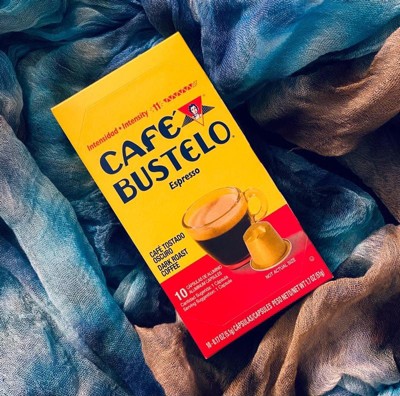 Cafe Bustelo Espresso Roast Coffee Pods - 10ct : Target