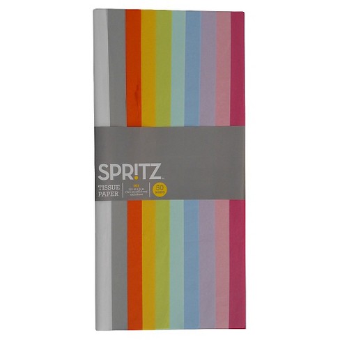 50ct Solid Pastel Colors Gift Wrap Tissue Paper - Spritz™ : Target