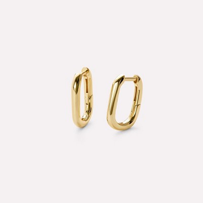 Ana Luisa - Gold Hoop Earrings - Rox Mini : Target