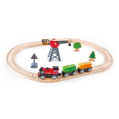 Vehicle Playsets Trains & Railed Vehicles Hape E3772 Countryside Train ...