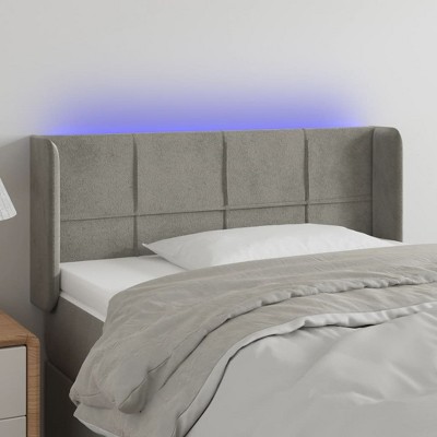 Vidaxl Led Headboard, Upholstered Headboard For Bed Home, Bed Headboard ...