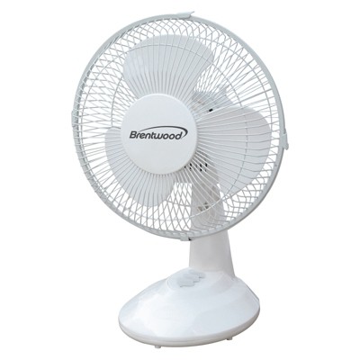 Brentwood Kool Zone Oscillating Desk Fan : Target