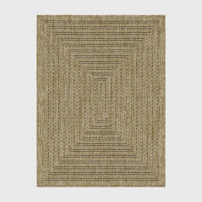 Playa Rug 2'3''x6' Miami Recycled Plastic Woven Mat: Uv, Water, Stain ...