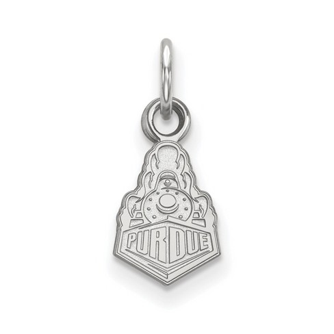 Black Bow Jewelry Sterling Silver Purdue Boilermakers Ncaa Extra Small ...