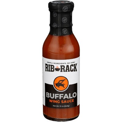 Rib Rack Sauce Rib Buffalo Wing - Case Of 6 - 12 Oz : Target