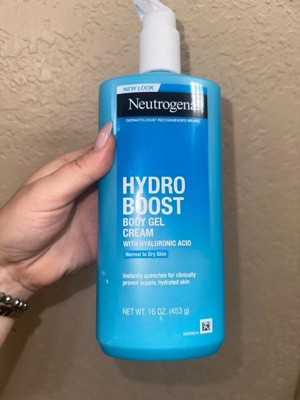 Neutrogena Hydro Boost Hydrating Body Gel Cream With Hyaluronic Acid ...