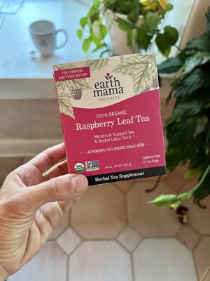 Earth Mama Organics Raspberry Leaf Tea - 0.84oz : Target