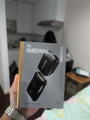Manscaped The Handyman Compact Face Shaver, Portable Skinsafe Men's ...