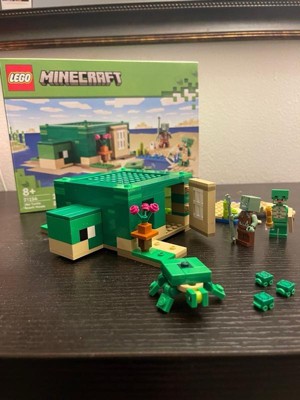 Lego Minecraft The Turtle Beach House Construction Toy 21254 : Target