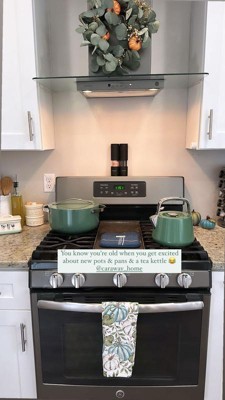 Caraway Home 64oz Whistling Tea Kettle Perracotta : Target