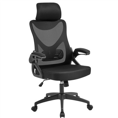 Yaheetech Ergonomic High Back Mesh Office Chair With Adjustable Padded ...