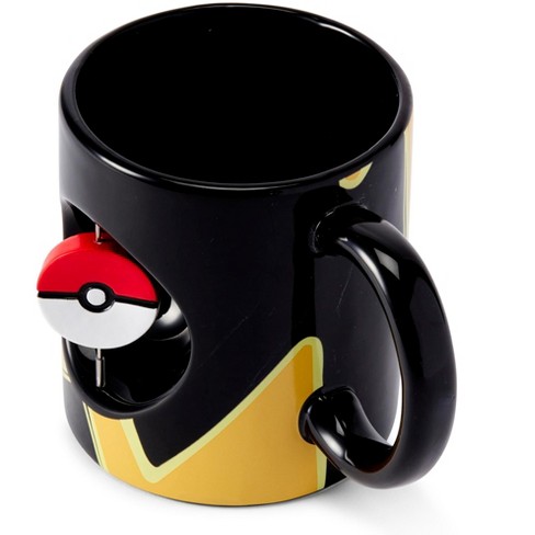 Just Funky Pokemon Pikachu & Pokeball Spinner Ceramic Mug - 16.9-ounces ...
