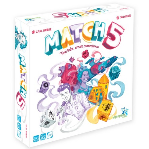 Synapses Games Match 5 Family Board Game Word Association And Dice Game ...