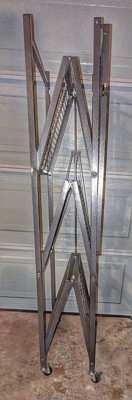 Origami 4 Tier Folding Storage Unit, 60" H Multipurpose 250 Lbs ...