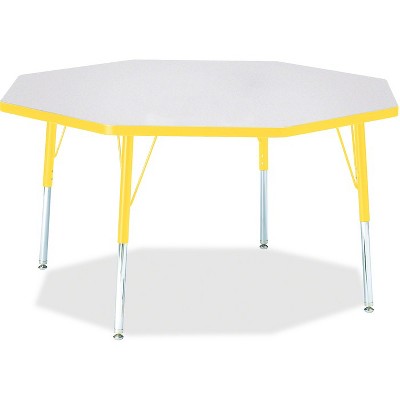 Jonti-Craft Berries Elementary Height Color Edge Octagon Table (48 x 48 ...