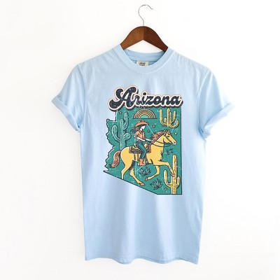 Simply Sage Market Women's Arizona State Cowgirl Short Sleeve Garment ...