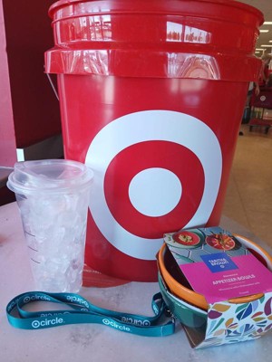 5gal Bucket: Distributed By Target, Hdpe, Red, Nesting, Universal ...