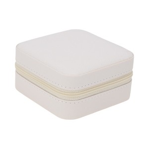 Unique Bargains Jewelry Boxes Travel Jewelry Box Square with Cross ...