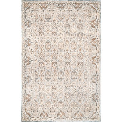 Nuloom Sian Vintage Medallion Area Rug, 3' X 5', Beige : Target