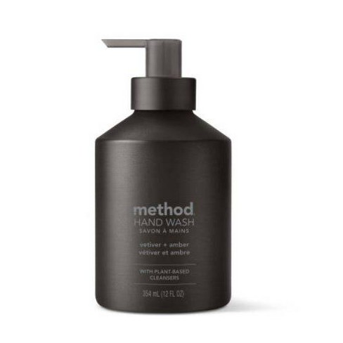 Method Vetiver + Amber Aluminum Gel Hand Soap - 12 Fl Oz : Target