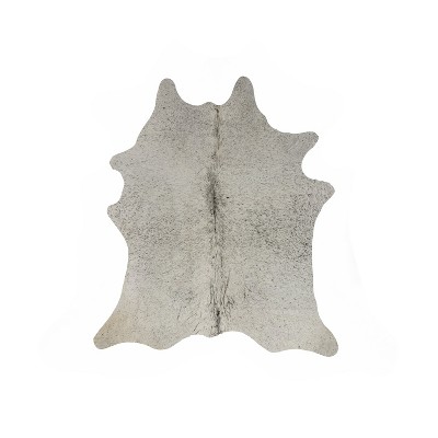 Natural Kobe Cowhide Neutral Color Rug | 6'x7' | B : Target