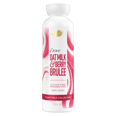 Dove Beauty Plant Milk Cleansing Body Wash - Oat Milk & Berry Brulee ...