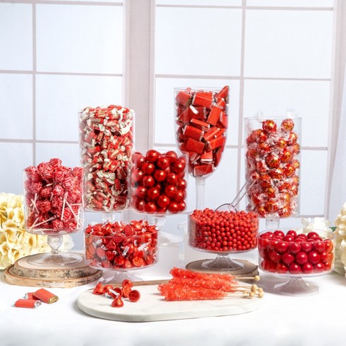 Deluxe Red Candy Buffet 14lbs+ (feeds 24-36) - By Just Candy : Target
