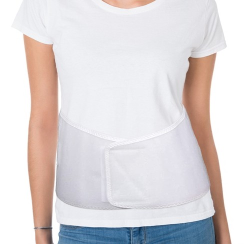 Bodymed Sure-fit™ Two-pull Lumbosacral Support, White, Regular – Lower ...